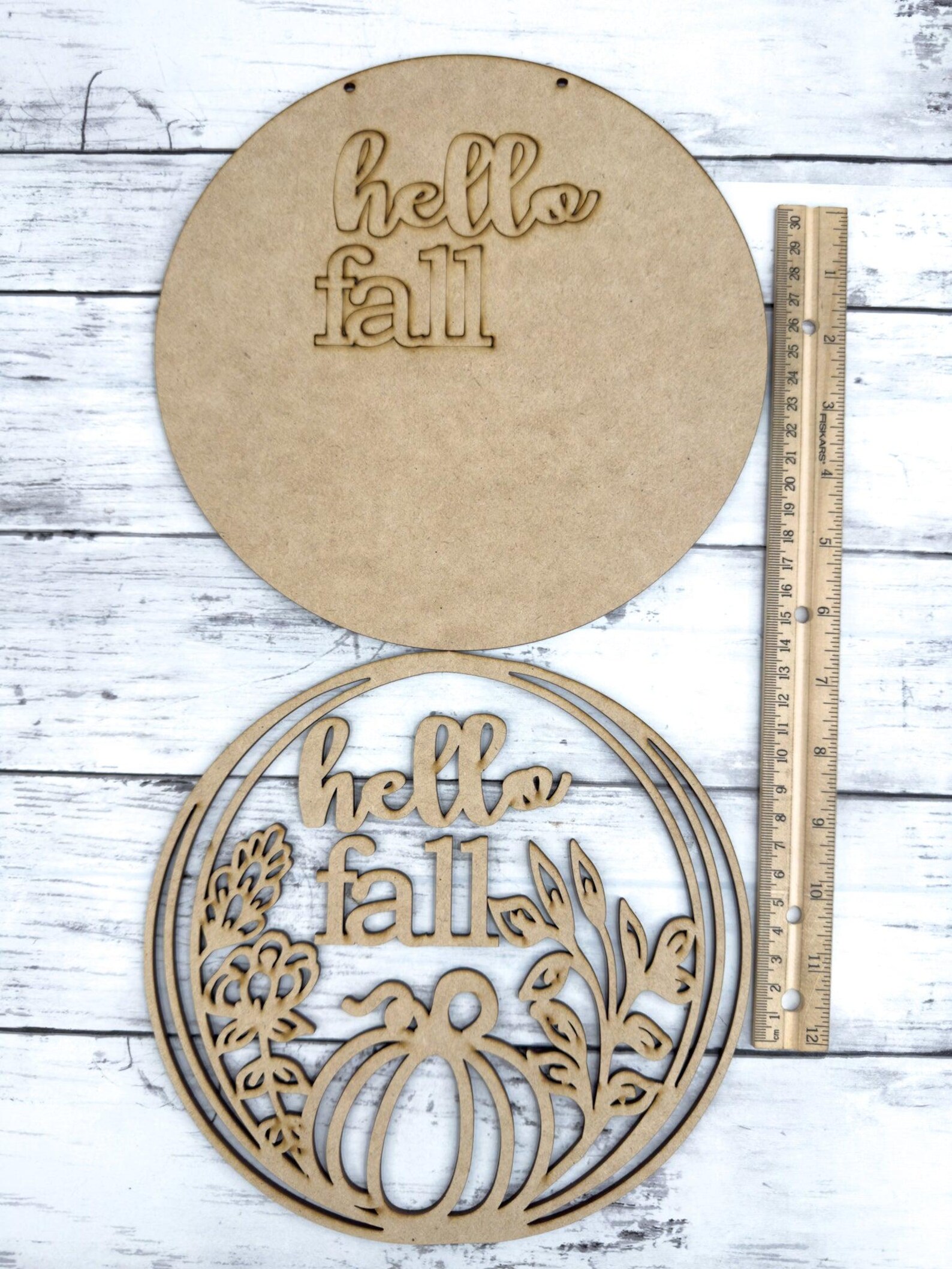 Hello Fall Door Hanger DIY Craft Kit | Autumn Harvest Decoration ...