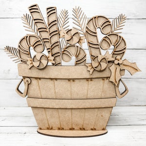 Candy Canes Slot Insert for Interchangeable Bases DIY Craft Kit ...