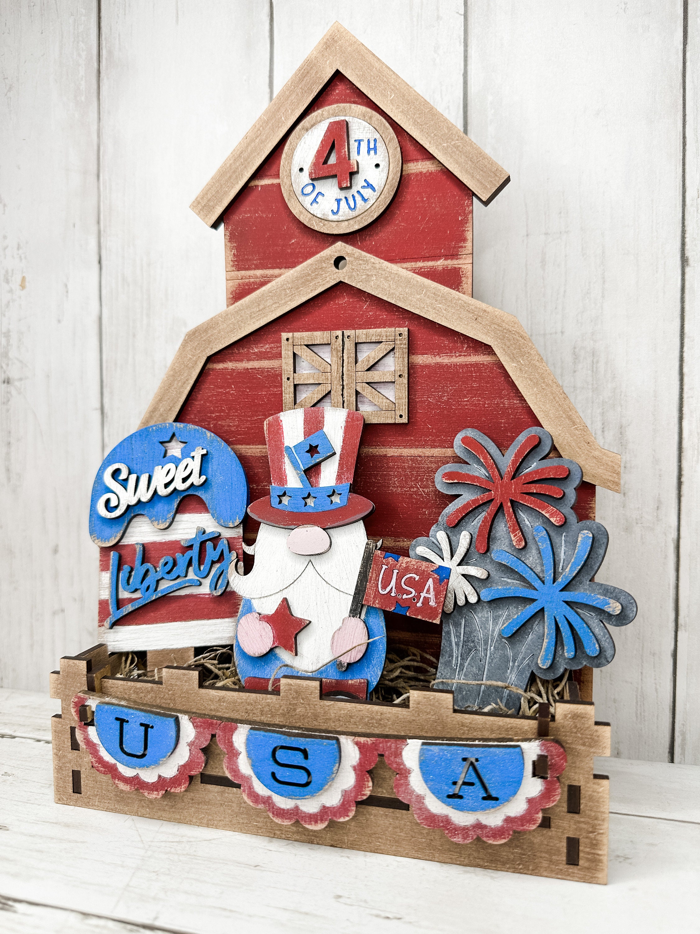 Uncle Sam Insert for Interchangeable Box Bases DIY Craft Kit ...