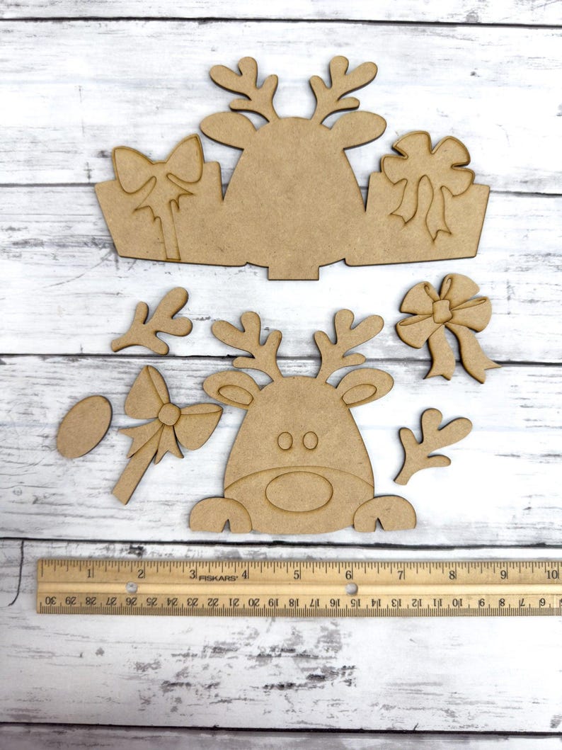 Reindeer Presents Slot Insert for Interchangeable Slot Bases DIY Craft ...