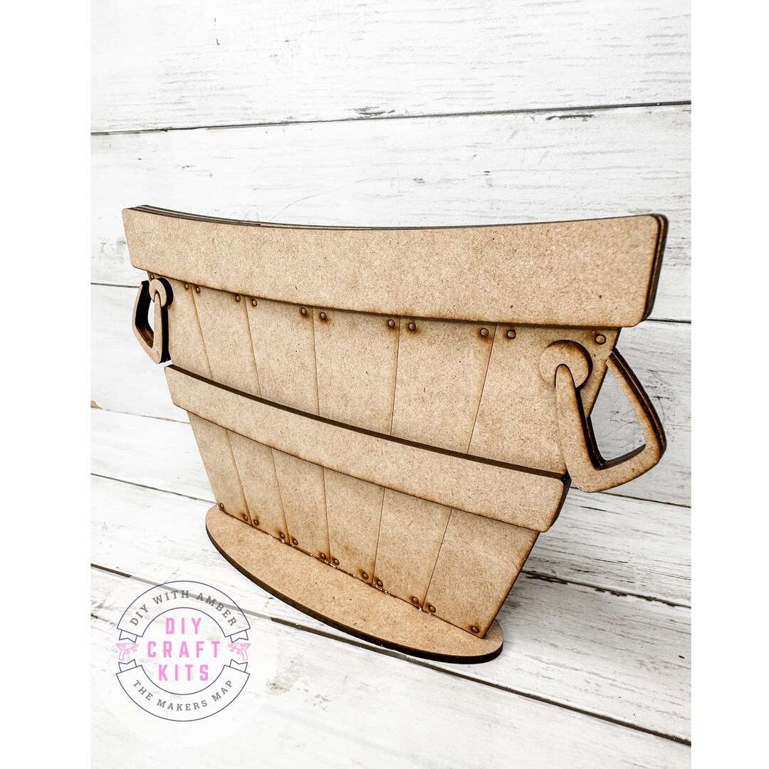 Bushel Basket Interchangeable Slot Base DIY Craft Kit | for Tab Inserts ...