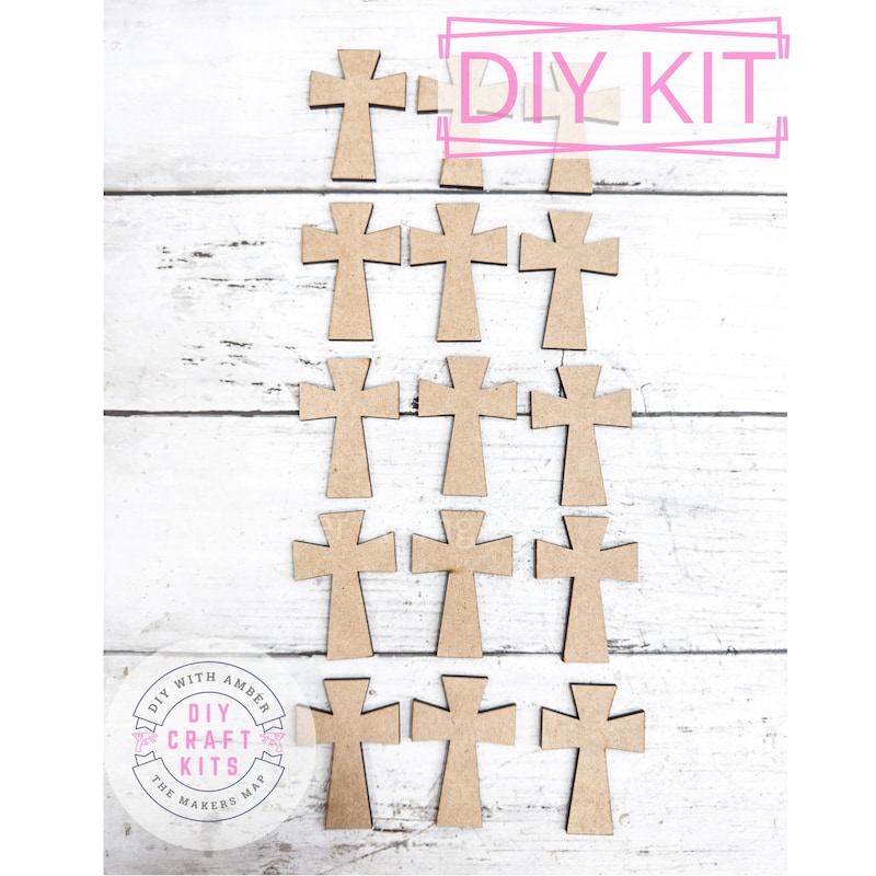 Wooden Crosses for Crafts - Etsy