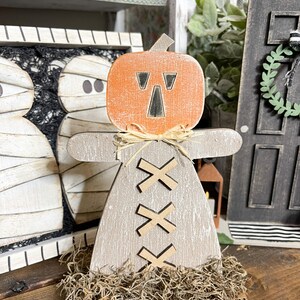 Scarecrows Set of 3 DIY Craft Kit | Thanksgiving Decor | Autumn Fall ...