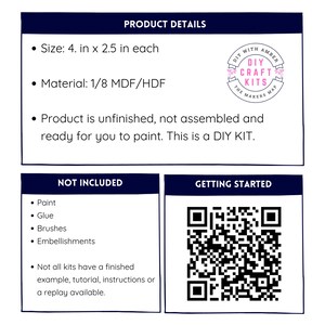 4 Little Fall Gnomes DIY Kit | Unfinished Wood Blank | Halloween Gnome ...