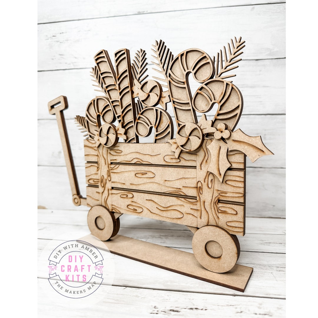 Candy Canes Slot Insert for Interchangeable Bases DIY Craft Kit ...