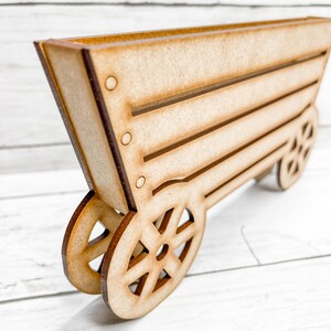3D Pumpkin Wagon DIY Craft Kit | Wood Wagon | Wooden Fall Decor | Fall ...