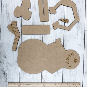 Heart Snowman DIY Kit | Valentine's Day Winter Snowman Craft | Paint ...