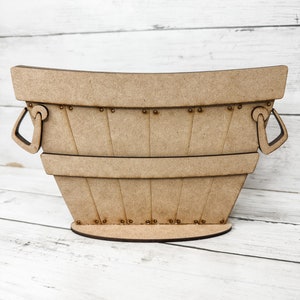 Bushel Basket Interchangeable Slot Base DIY Craft Kit | for Tab Inserts ...