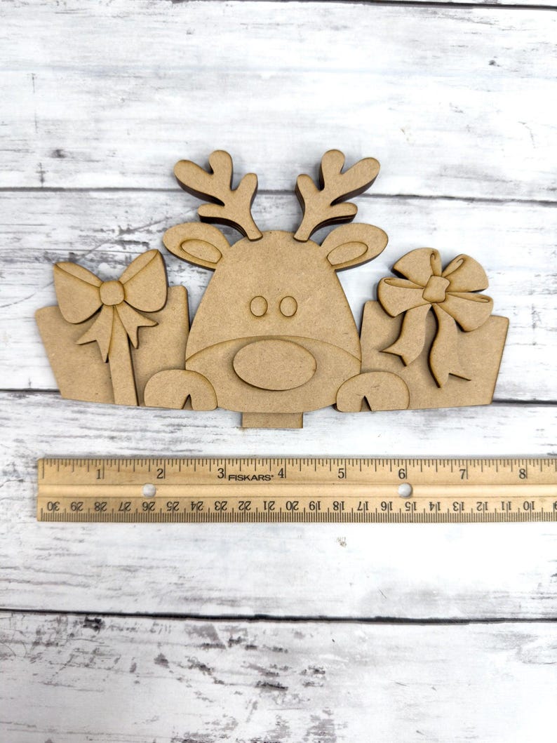 Reindeer Presents Slot Insert for Interchangeable Slot Bases DIY Craft ...