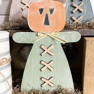 Scarecrows Set of 3 DIY Craft Kit | Thanksgiving Decor | Autumn Fall ...