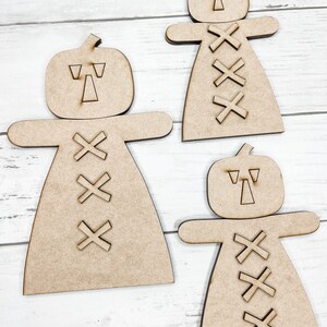Scarecrows Set of 3 DIY Craft Kit | Thanksgiving Decor | Autumn Fall ...