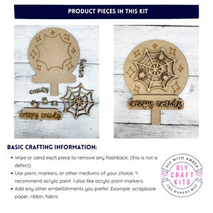 Spider Web Globe Insert for Interchangeable Spindle Base Halloween ...