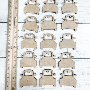 Mini Truck Wood Shapes Set | Truck Shape | Vintage Truck | Wood Cutouts ...