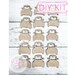 Mini Truck Wood Shapes Set | Truck Shape | Vintage Truck | Wood Cutouts ...