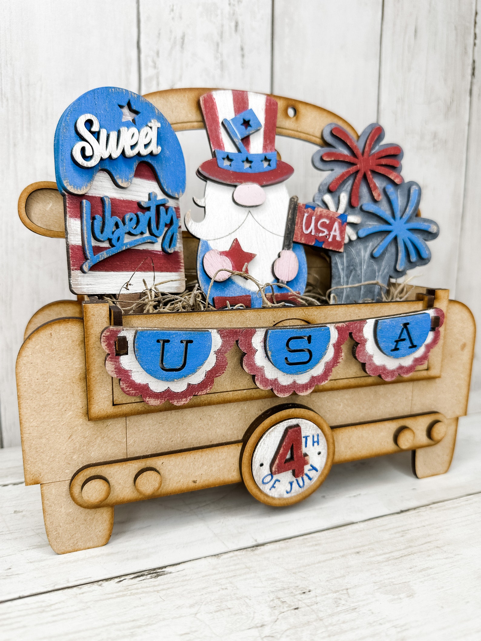 Uncle Sam Insert for Interchangeable Box Bases DIY Craft Kit ...