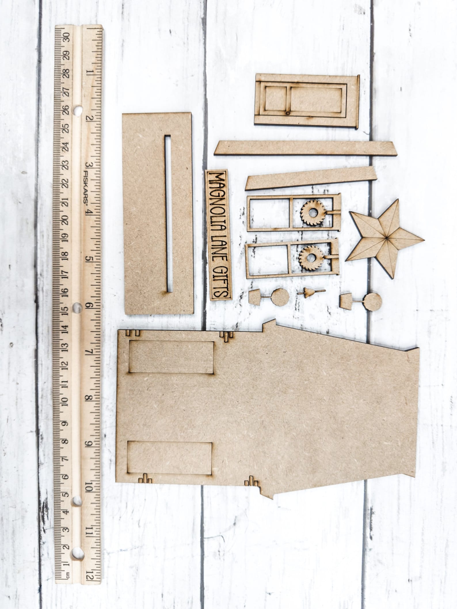 Little Gift Shop Shelf Sitter DIY Kit | Town Shelf Sitter | Decorative ...