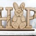 HOP Easter DIY Kit | Easter Bunny Whimsical Decor | Rabbit Spring Craft ...