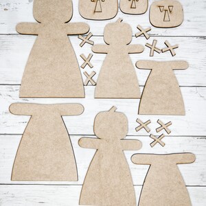 Scarecrows Set of 3 DIY Craft Kit | Thanksgiving Decor | Autumn Fall ...