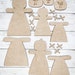Scarecrows Set of 3 DIY Craft Kit | Thanksgiving Decor | Autumn Fall ...