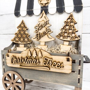 Christmas Trees Insert DIY Craft KIT Interchangeable Box Bases | Xmas ...