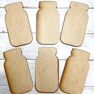 6 Mason Jar Cut Outs DIY Craft Kit | Adult Crafting | Everyday ...