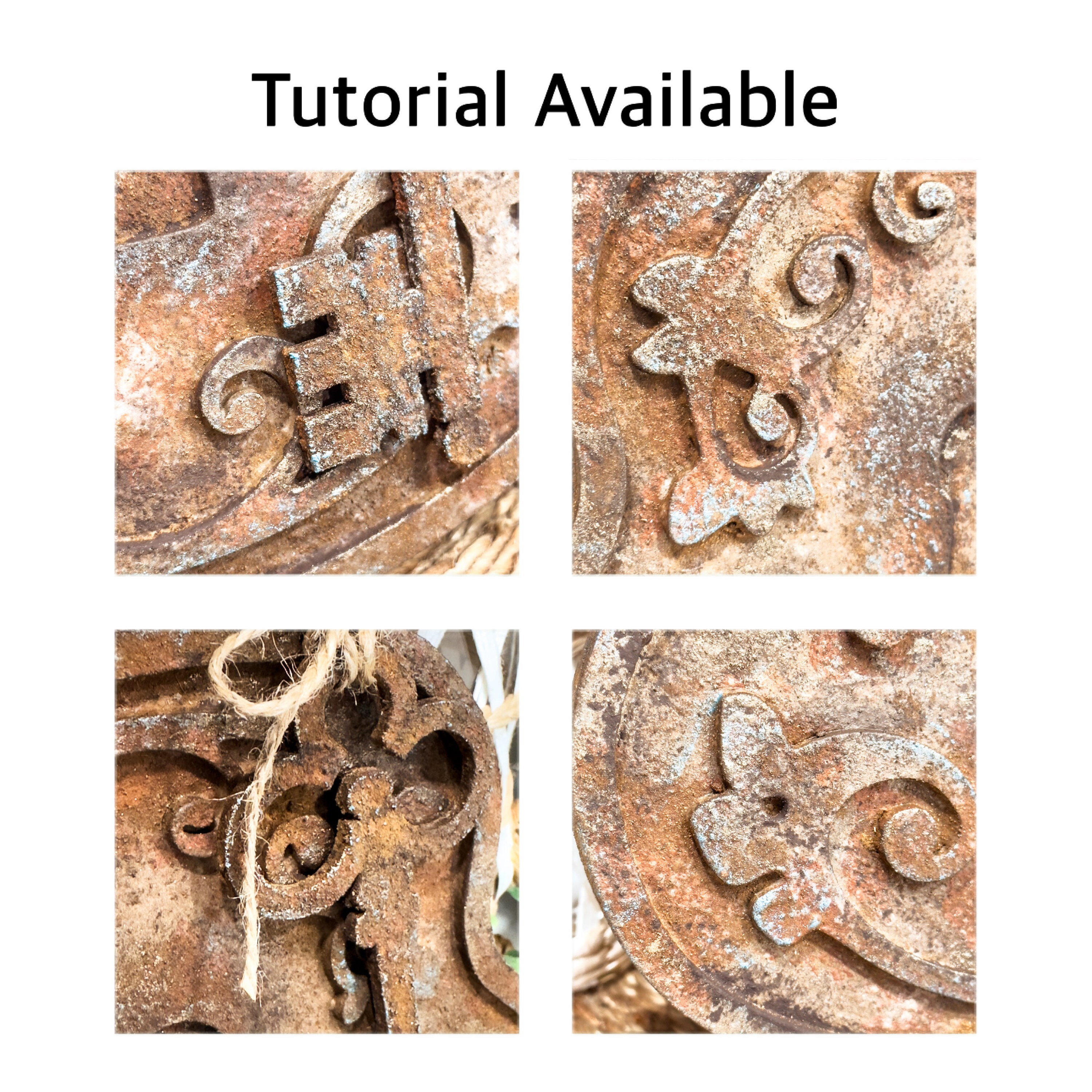 Antique Padlock and Key Sign DIY Kit | Vintage Home Decor Craft ...