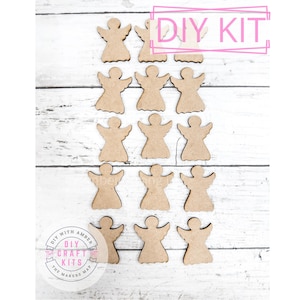 Mini Angel Shapes Set | Pocket Angel Silhouette | Christian Decor Craft ...