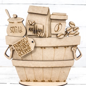 Freshly Brewed Coffee Lover Slot Insert for Interchangeable Bases DIY ...