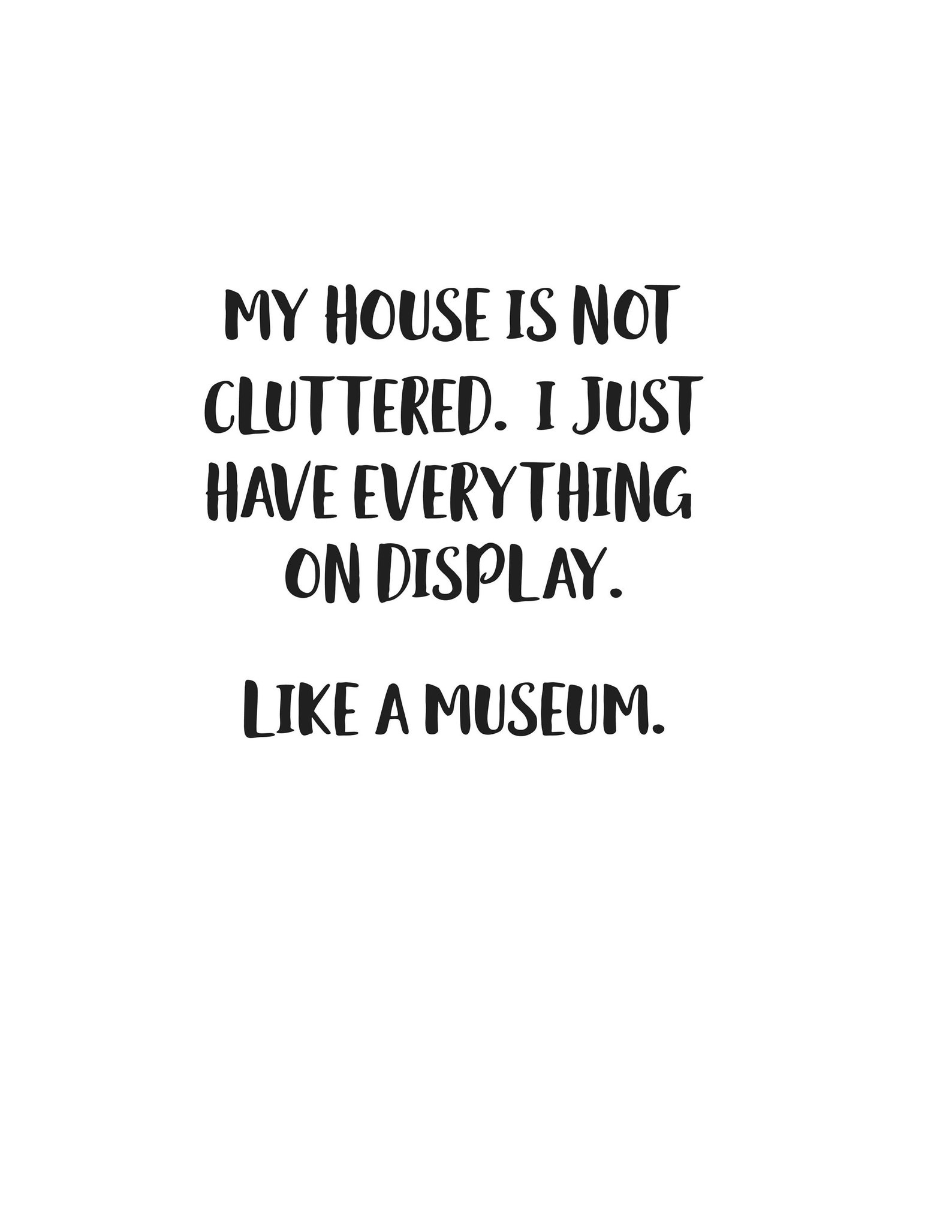 Housekeeping, Clutter, Hoarders, Messy, Funny Dish Towel, Funny Kitchen ...