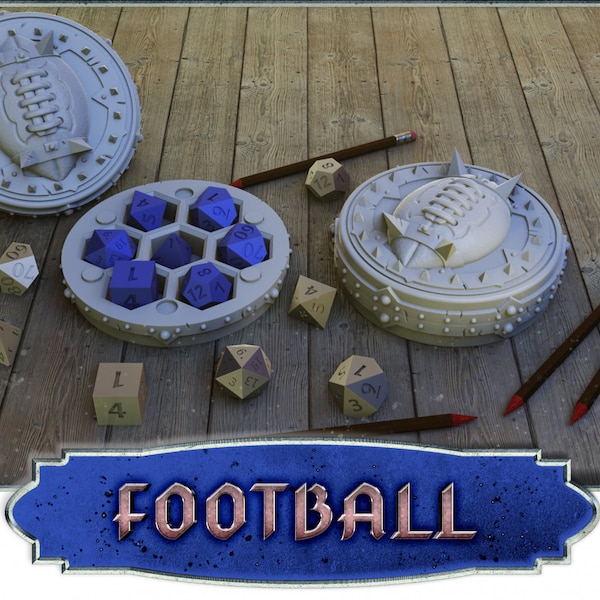 Football Dnd Dice - Etsy