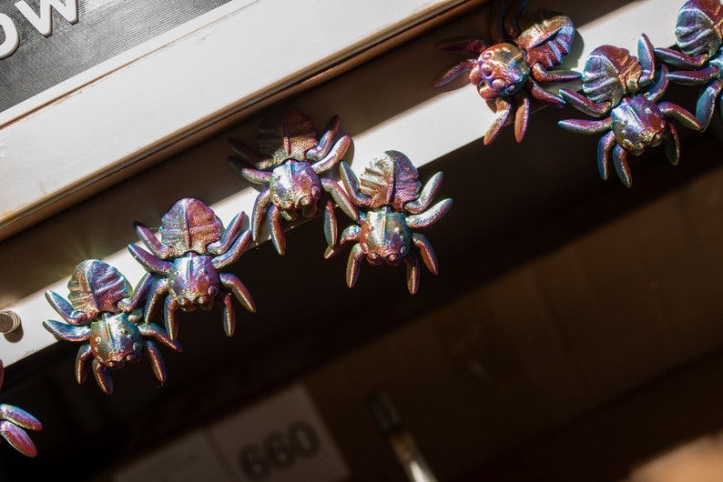 Articulating Fidget Spider Fidget Toy Magnets - Etsy
