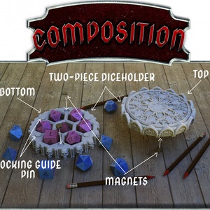 Hedgehog Themed Dice Case for Dnd and Tabletop RPG Board Games Die ...