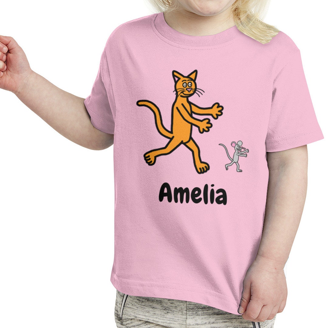 Tuna the Cat and Cheddar the Mouse Custom Toddler T-shirt - Etsy