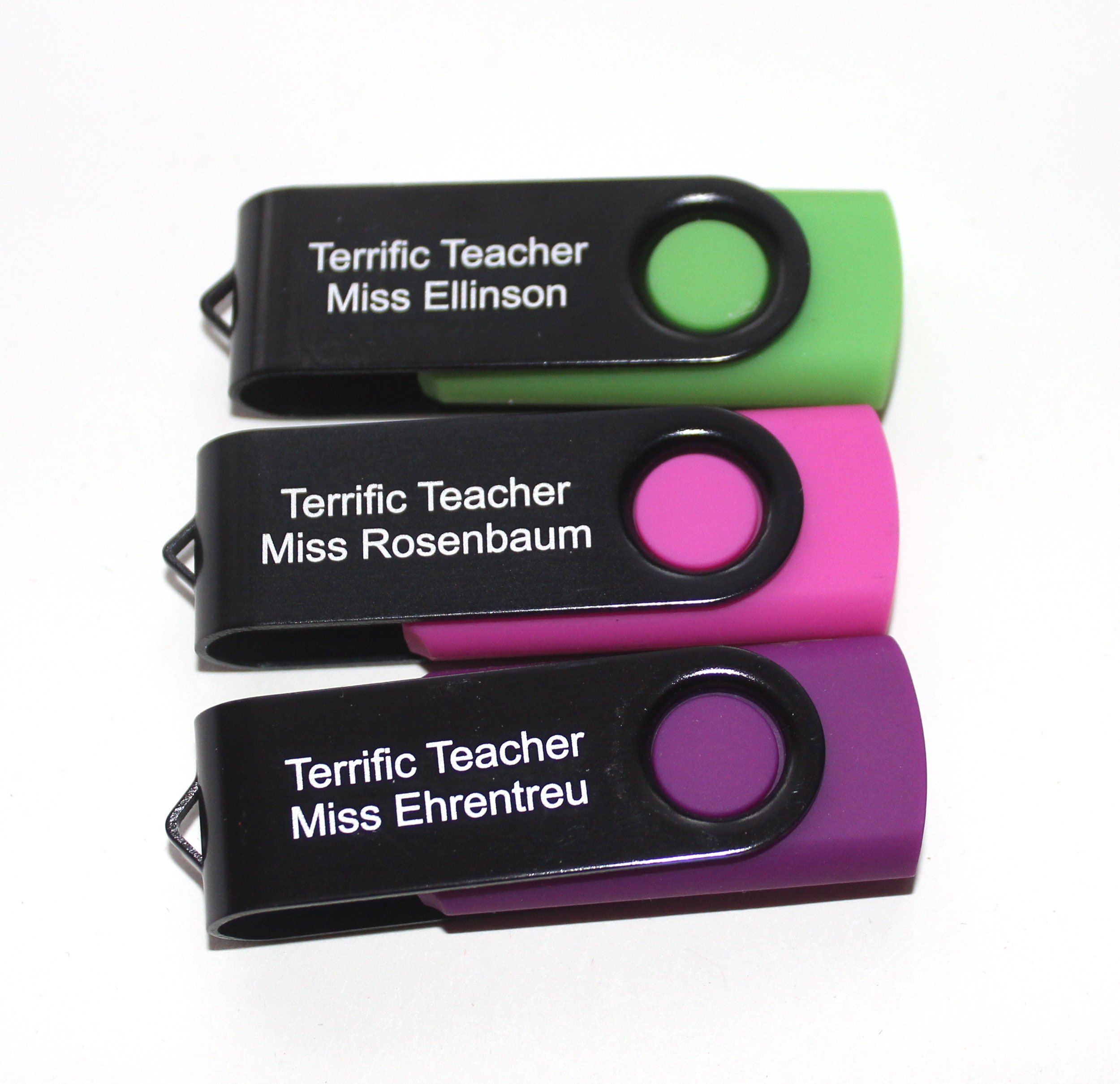 Personalized Twist USB Drive: Engraved Photo Memory Stick - Etsy UK
