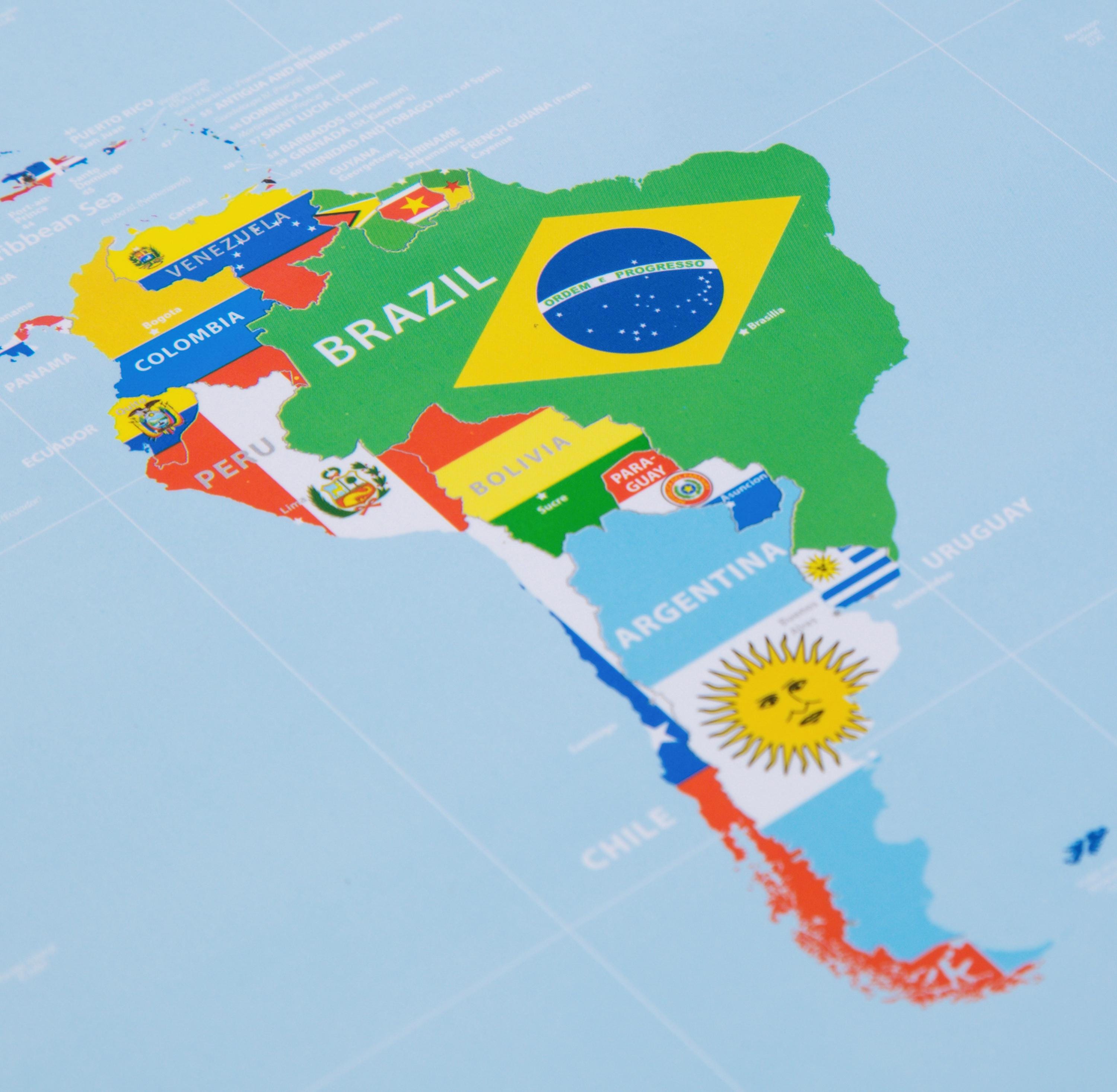 Scratch-off World Map Flags Edition 68 X 48 Cm Country Flags and ...