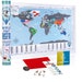 Scratch-off World Map Flags Edition 68 X 48 Cm Country Flags and ...