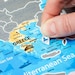 Europe Scratch-off Map – Pushpin Travel Map – Traveler Pushpin Map for ...