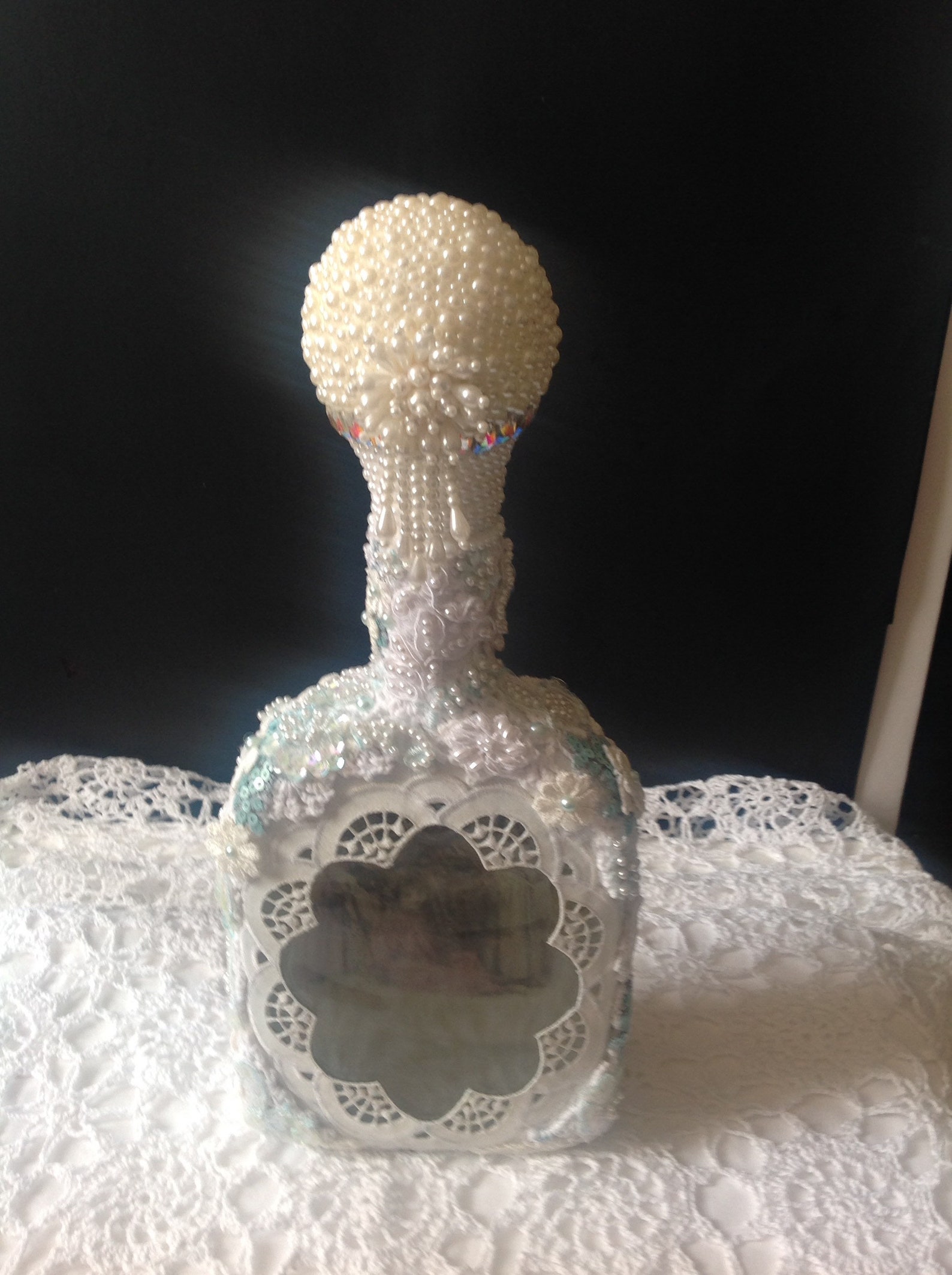 Bottle Angels Woodford Reserve Bottle Decoupaged Bottle - Etsy