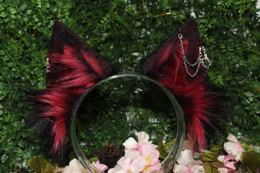 Large Dark Vampire Themed Ears - Etsy