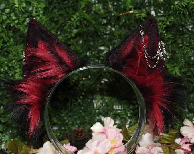 Large Dark Vampire Themed Ears - Etsy