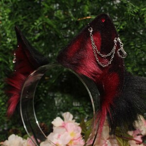Large Dark Vampire Themed Ears - Etsy
