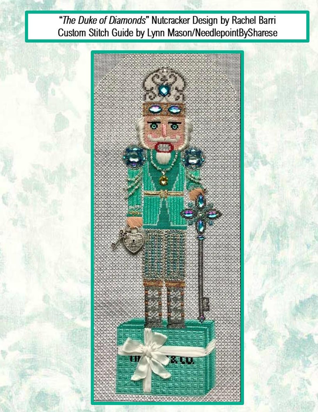 Duke of Diamonds Nutcracker Stitch Guide W/embellishment Package - Etsy