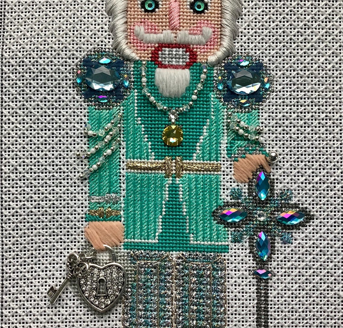 Duke of Diamonds Nutcracker Stitch Guide W/embellishment Package - Etsy