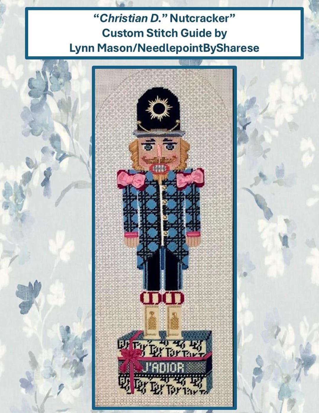 Christian D Nutcracker Stitch Guide W/embellishment Package - Etsy