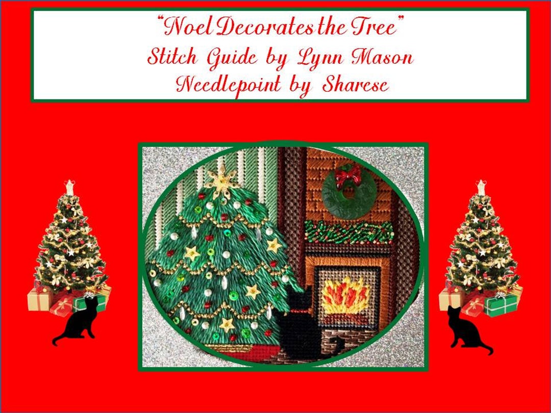Noeldecorates the Tree STITCH GUIDE - Etsy