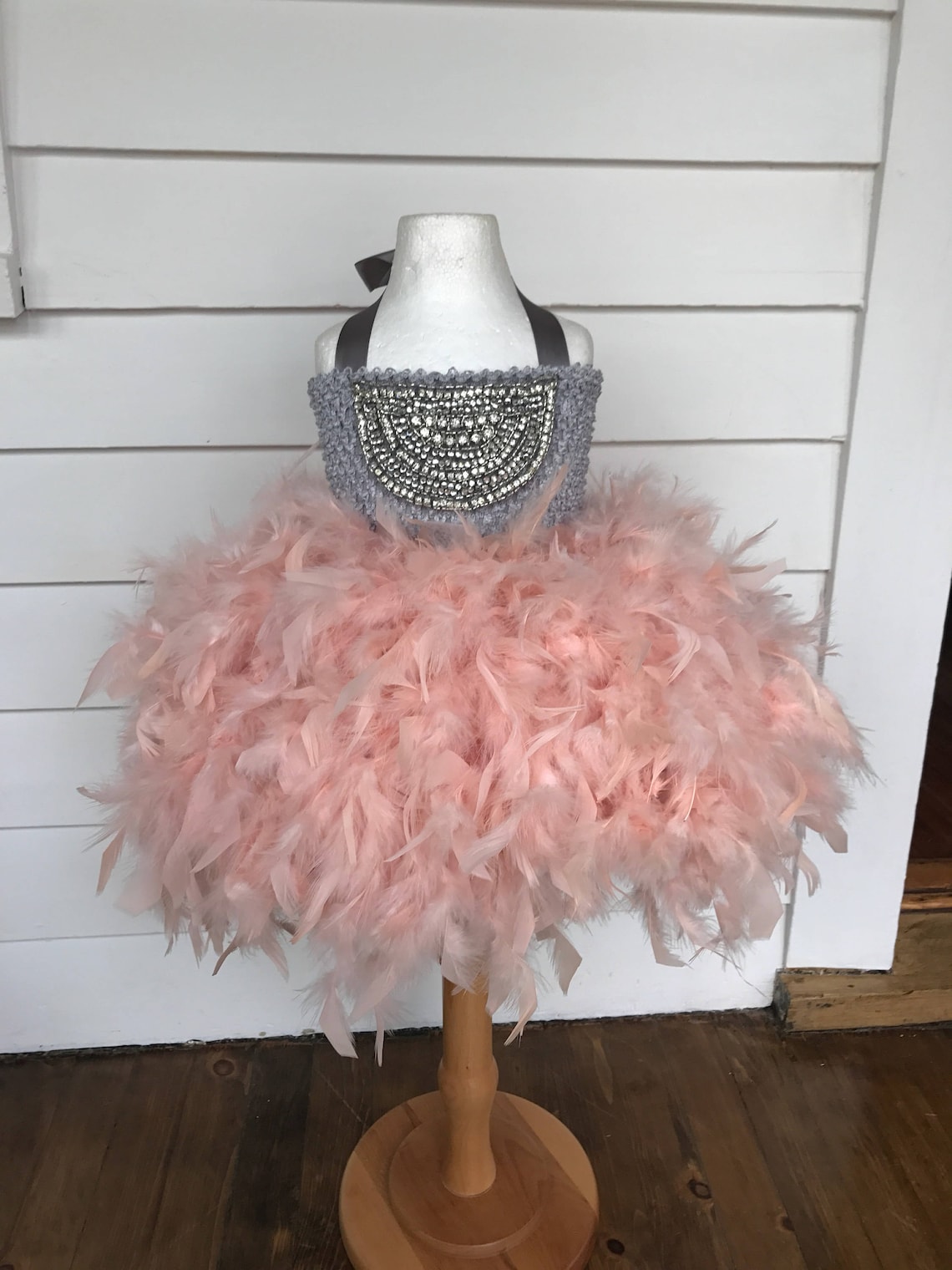 PIPER Feather Tutu Dress Feather Dress Feather Skirt - Etsy