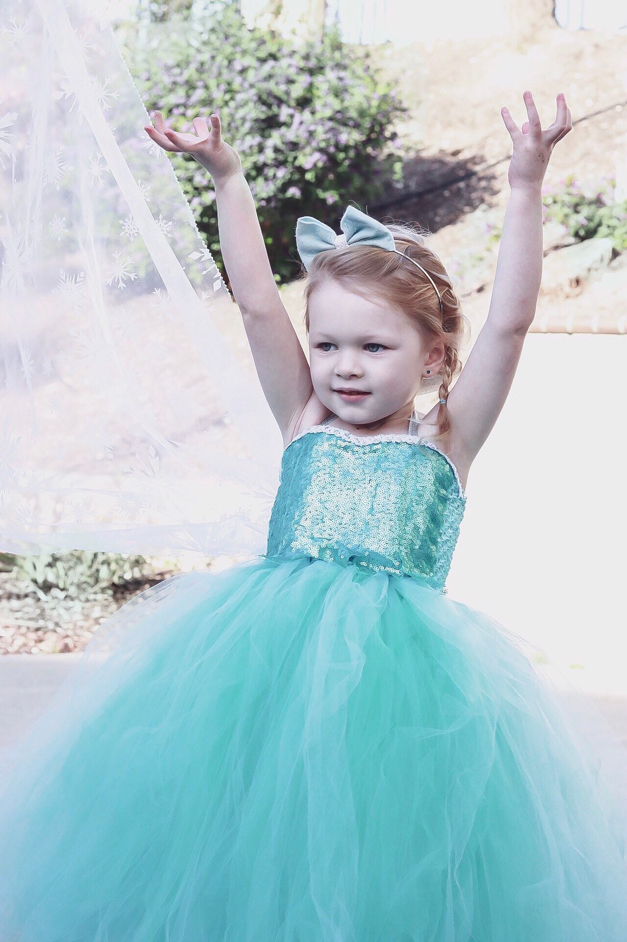 ELSA, Elsa Inspired Costume, Elsa Tutu, Elsa Tutu Dress, Elsa Halloween ...