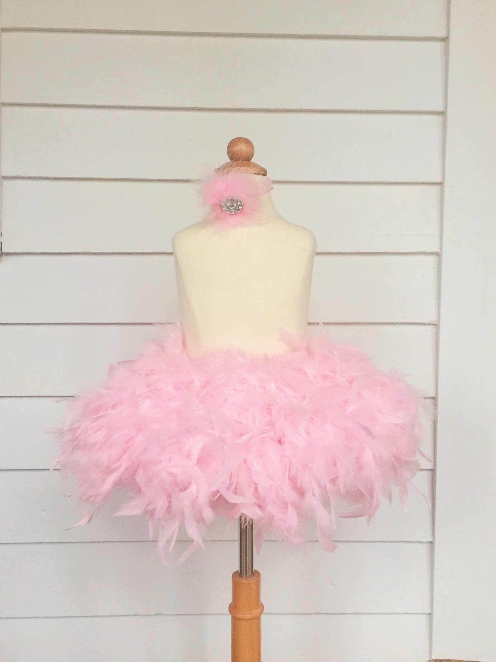SWAN Pink Feather Tutu Flamingo Tutu Feather Skirt Pink - Etsy