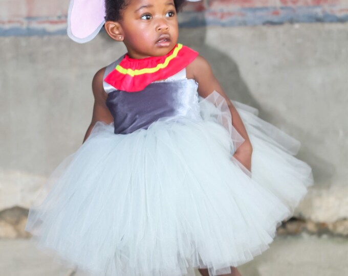 DUMBO, Dumbo Costume, Dumbo Tutu, Dumbo Tutu Dress, Dumbo Halloween ...