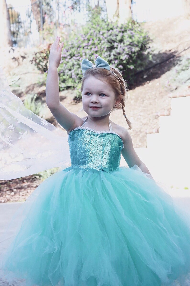 ELSA Elsa Inspired Costume Elsa Tutu Elsa Tutu Dress Elsa - Etsy